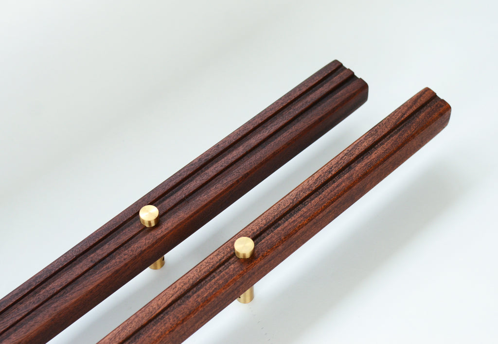 Square Shape Wooden Handle | Double Line – studiomade